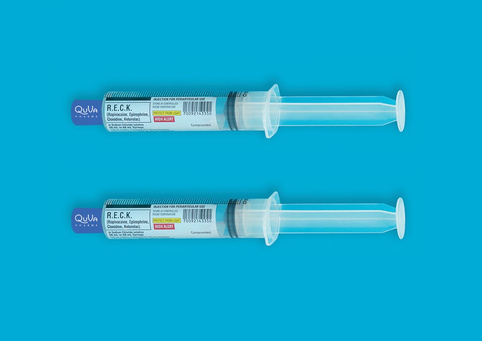 Ropivacaine, Epinephrine, Clonidine, & Ketorolac Injectable